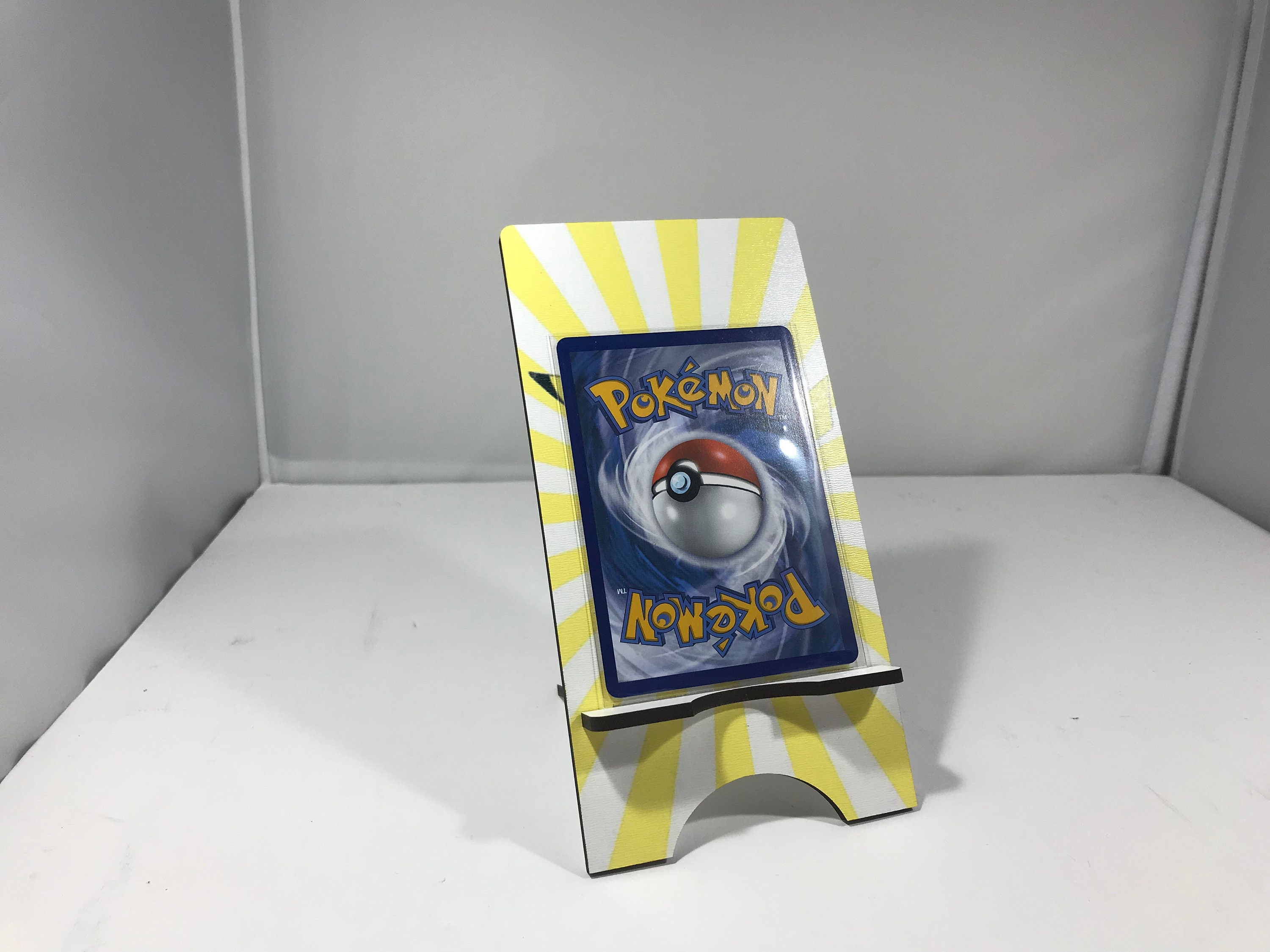 Pikachu Card/phone Stand - Display Pikachu Stand - Etsy