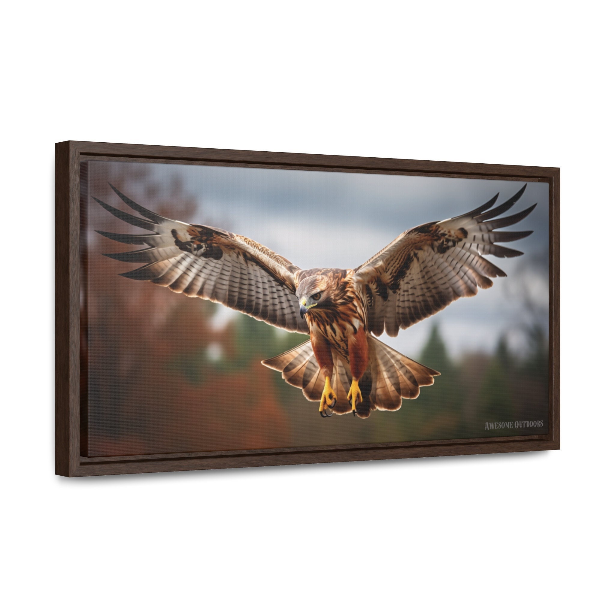 Red Tailed Hawk, Wall Art, Wildlife Art, Hawk, Gift, Gift for Him, Gift ...