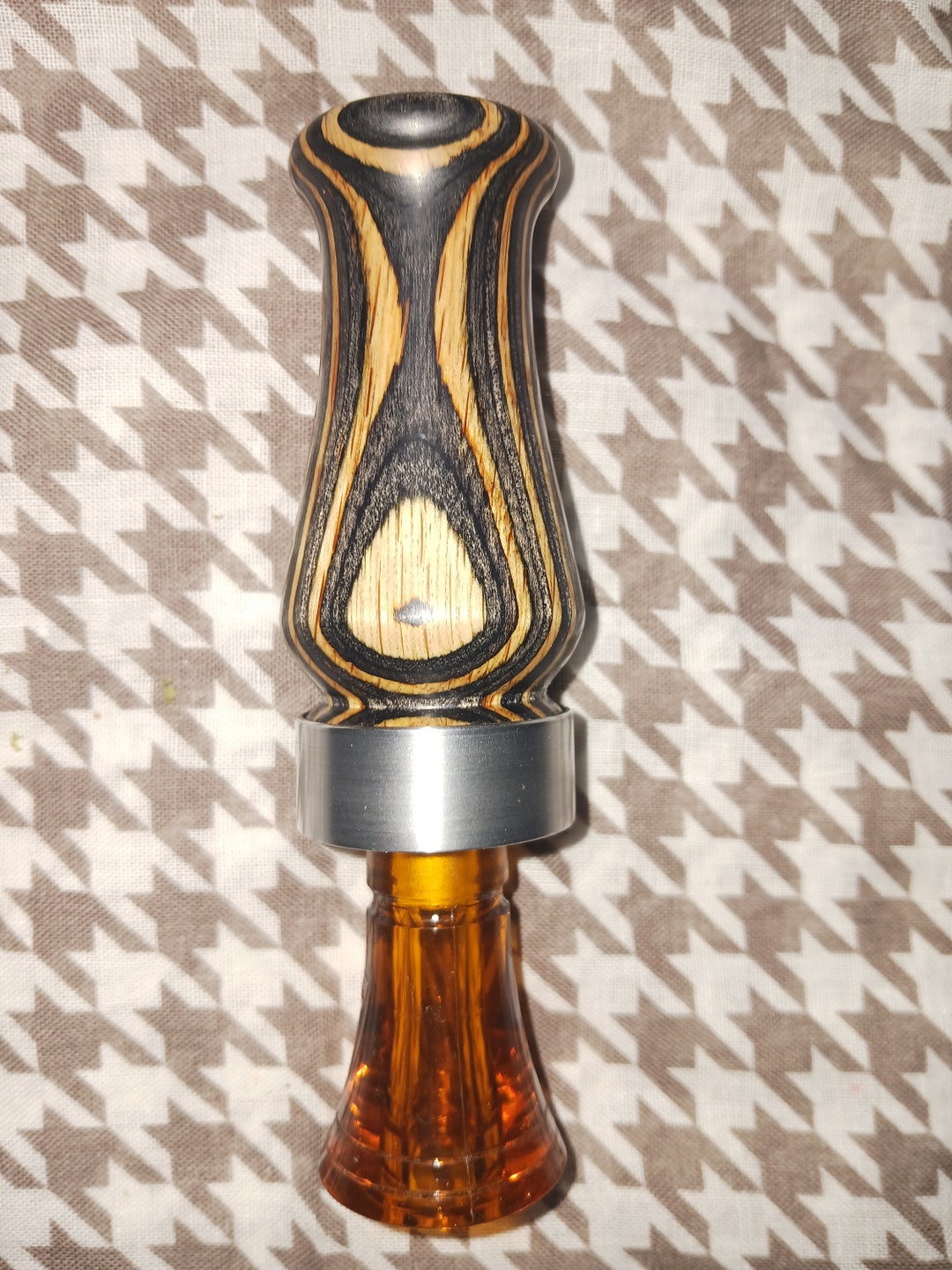 Hand Turned Diamondwood Double Reed Duck Call - Etsy