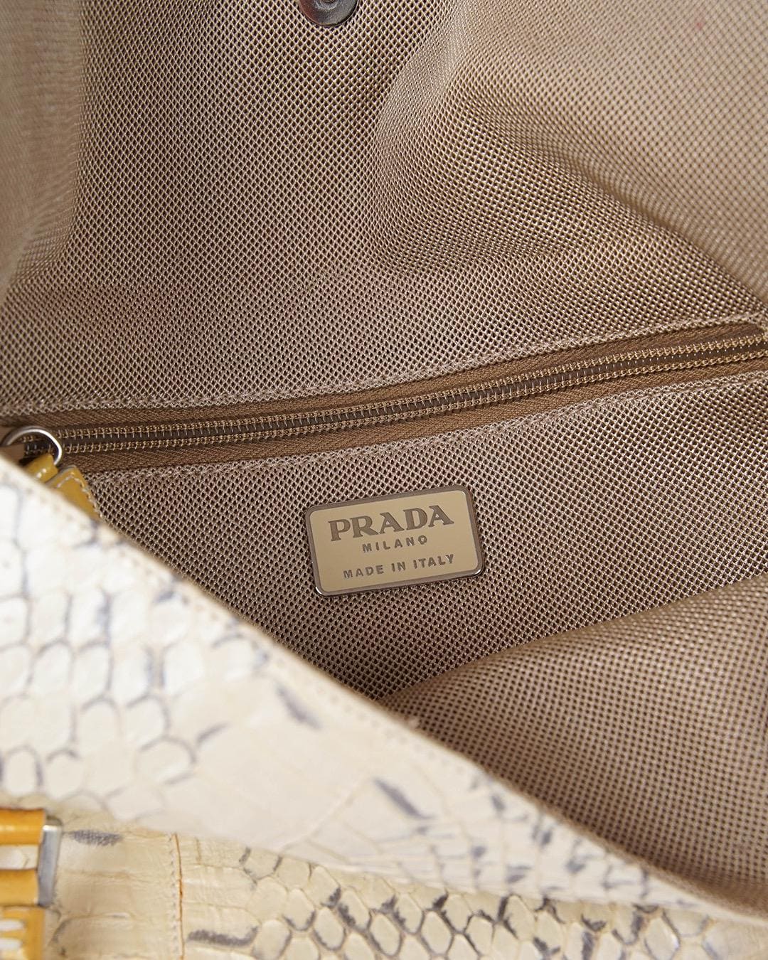 Prada F/W1999 Snakeskin Shoulder Bag - Etsy