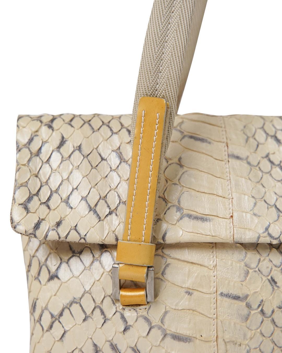 Prada F/W1999 Snakeskin Shoulder Bag - Etsy