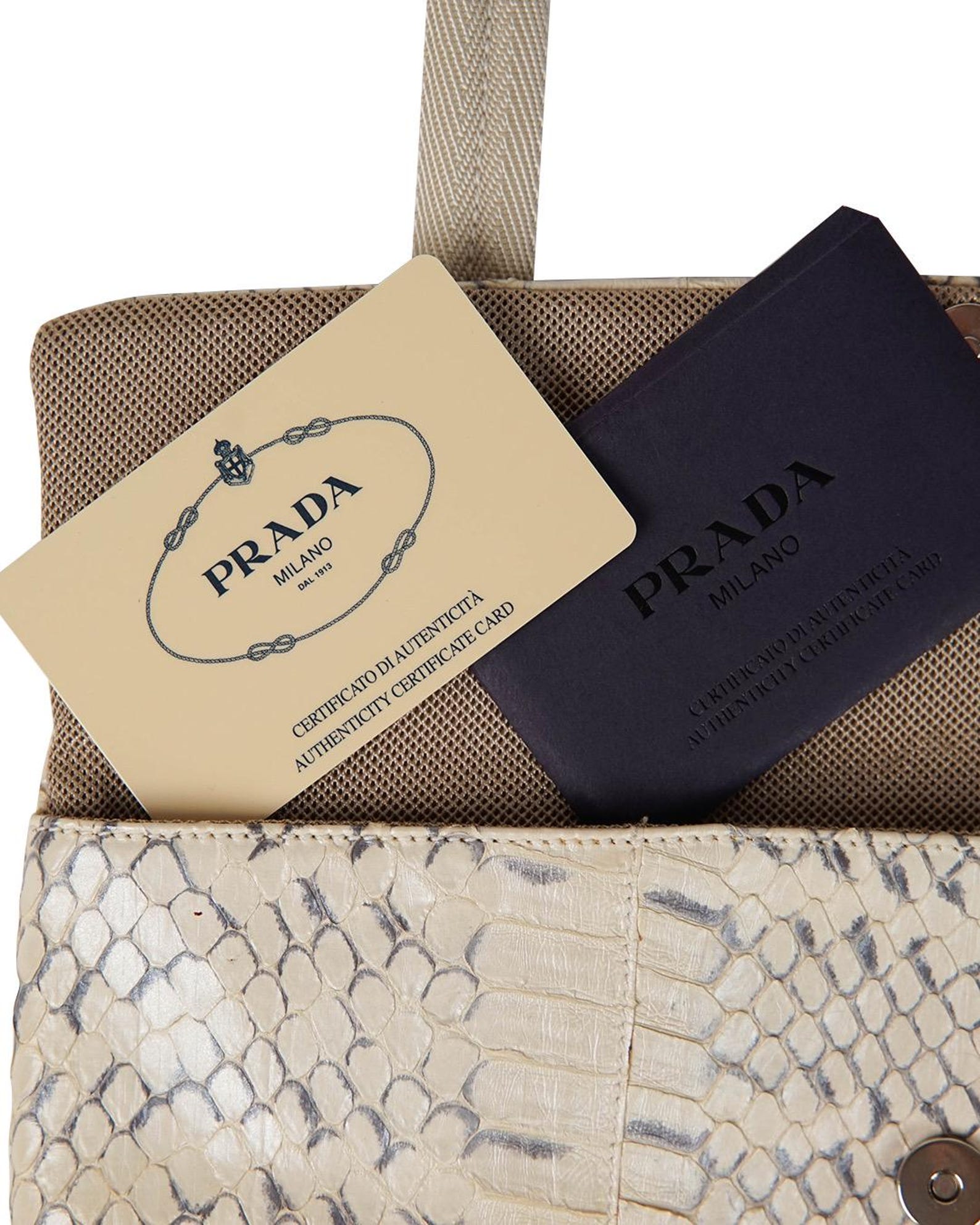Prada F/W1999 Snakeskin Shoulder Bag - Etsy