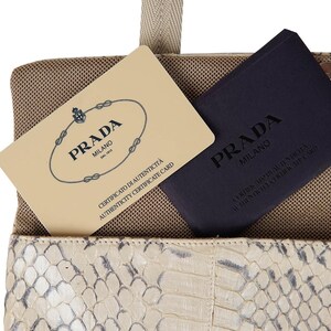 Prada F/W1999 Snakeskin Shoulder Bag - Etsy