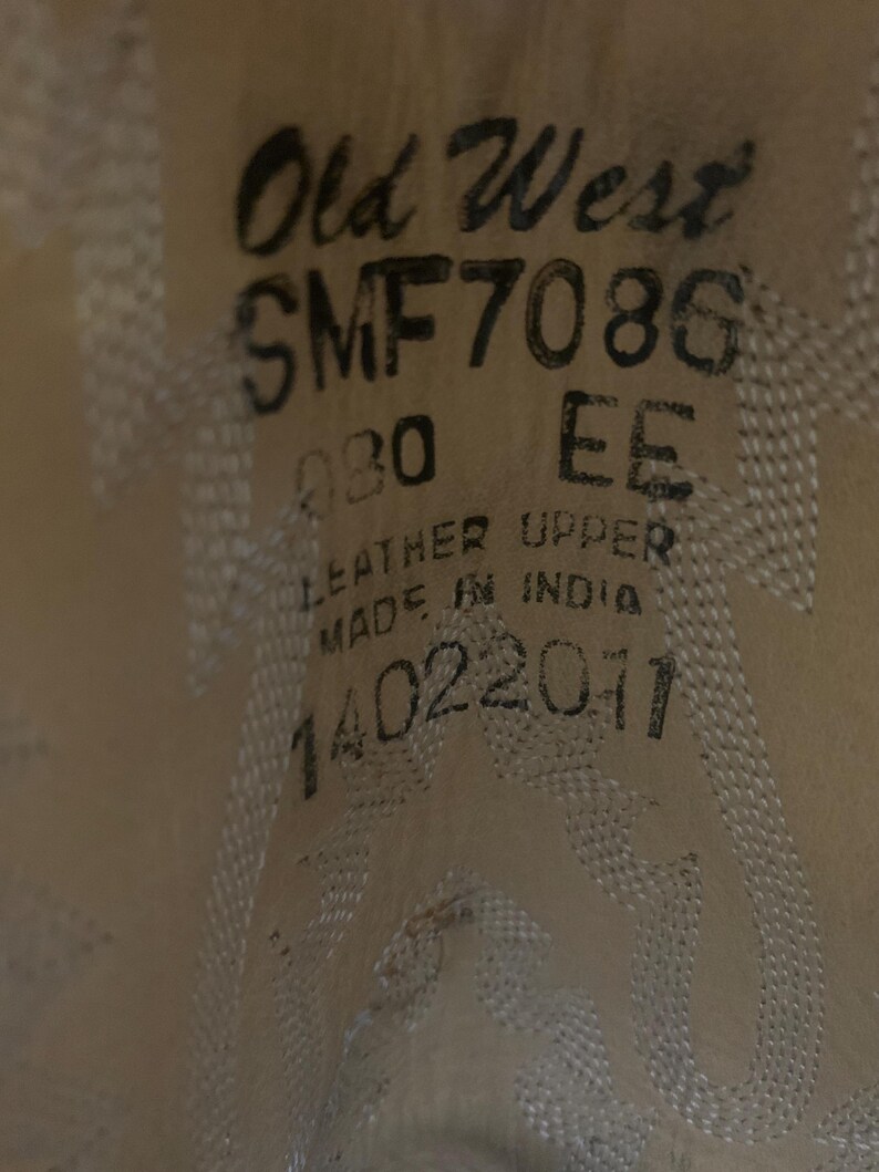 Cowboy Boots, Brand OLD WEST - Etsy