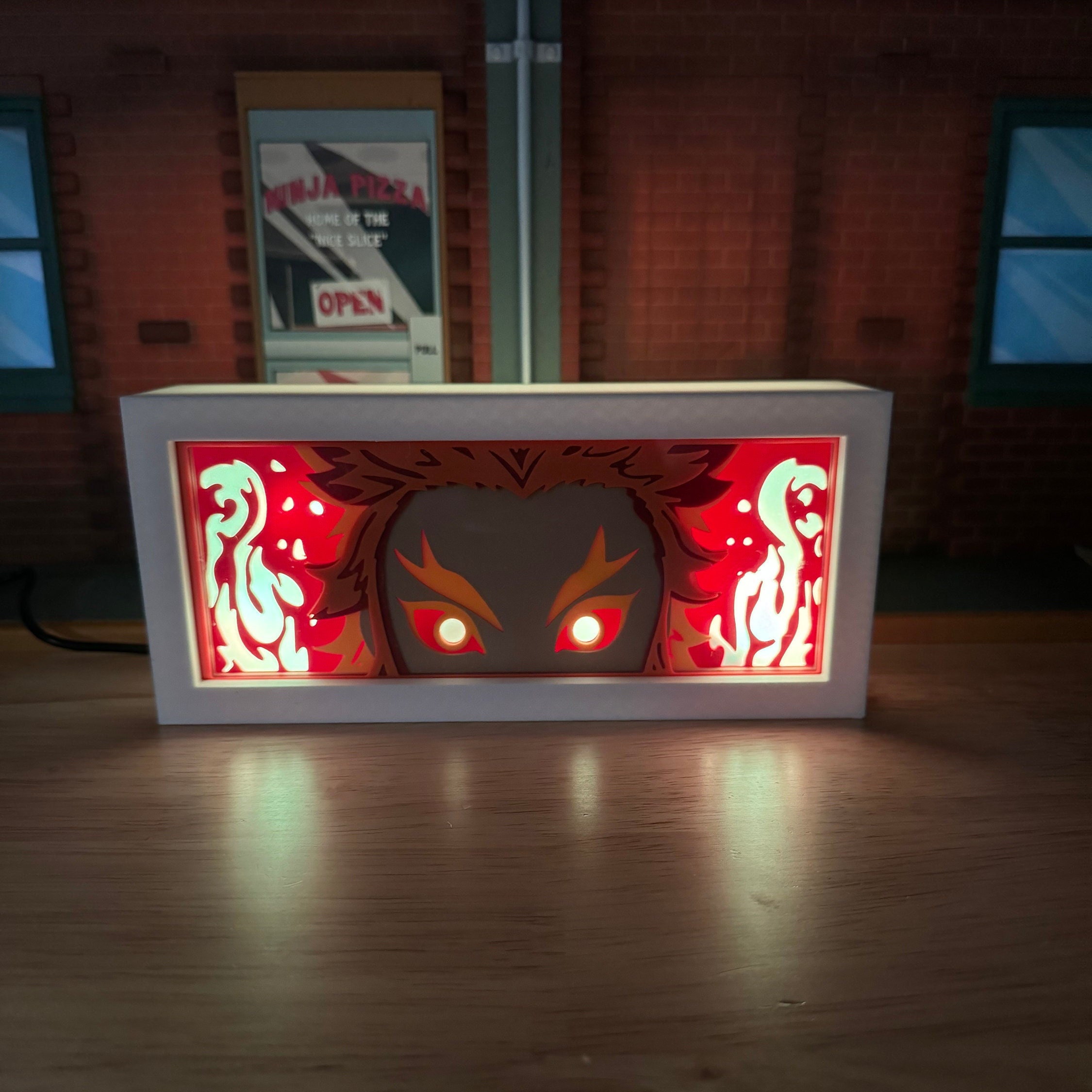 Anime Comic LED 3D Printed Lightbox Night Light - Etsy