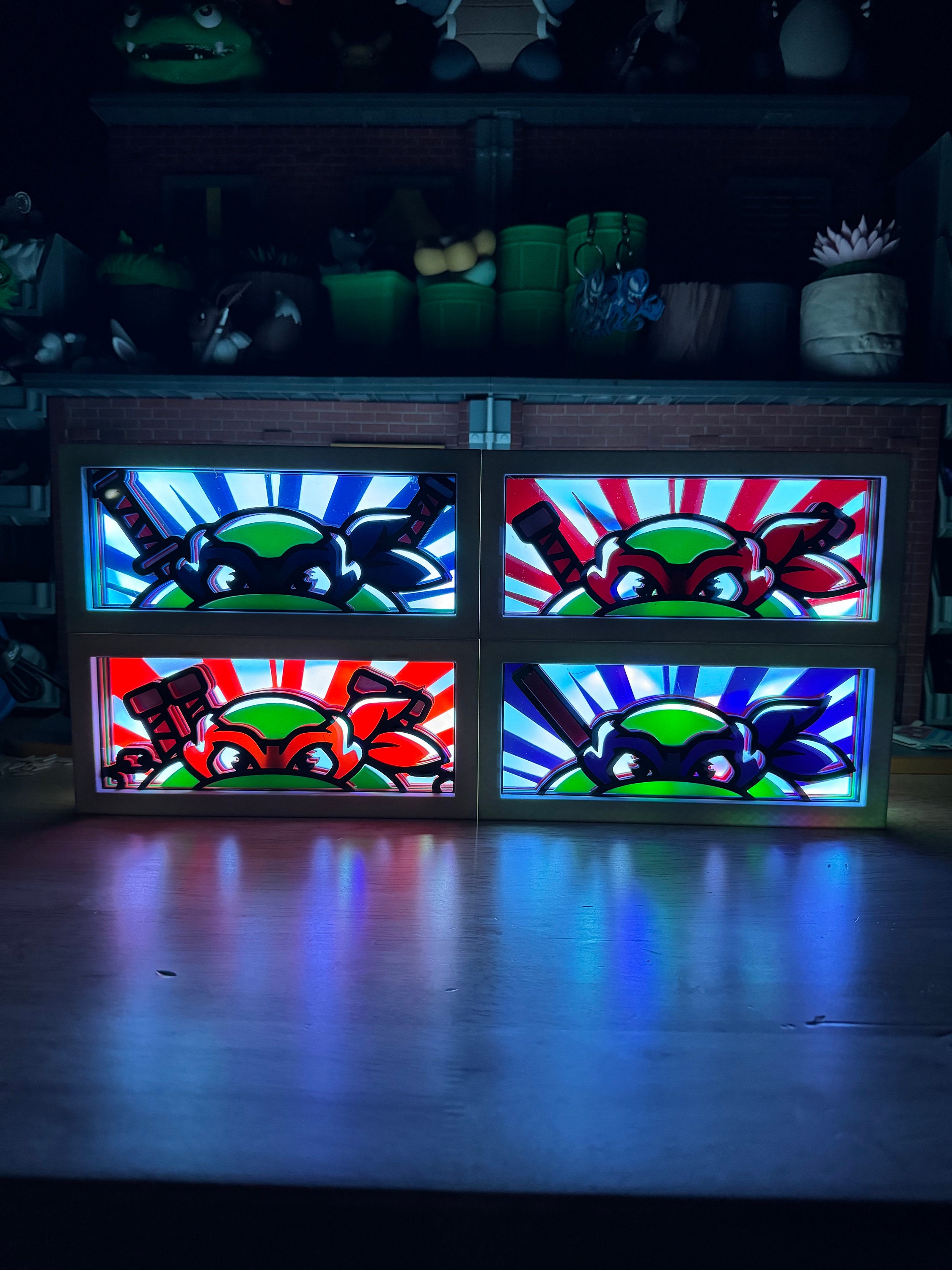 Anime Comic LED 3D Printed Lightbox Night Light - Etsy