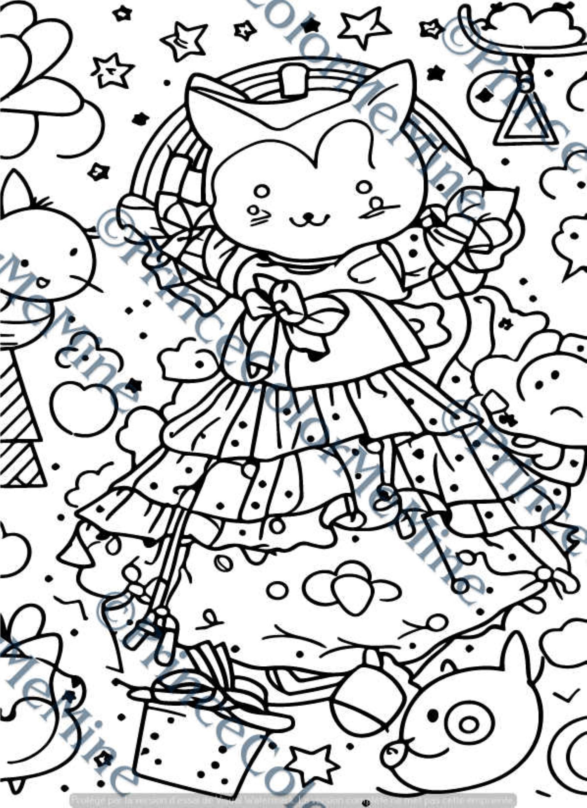 Dive Into the Cute and Colorful World of Chibis With Our - Etsy