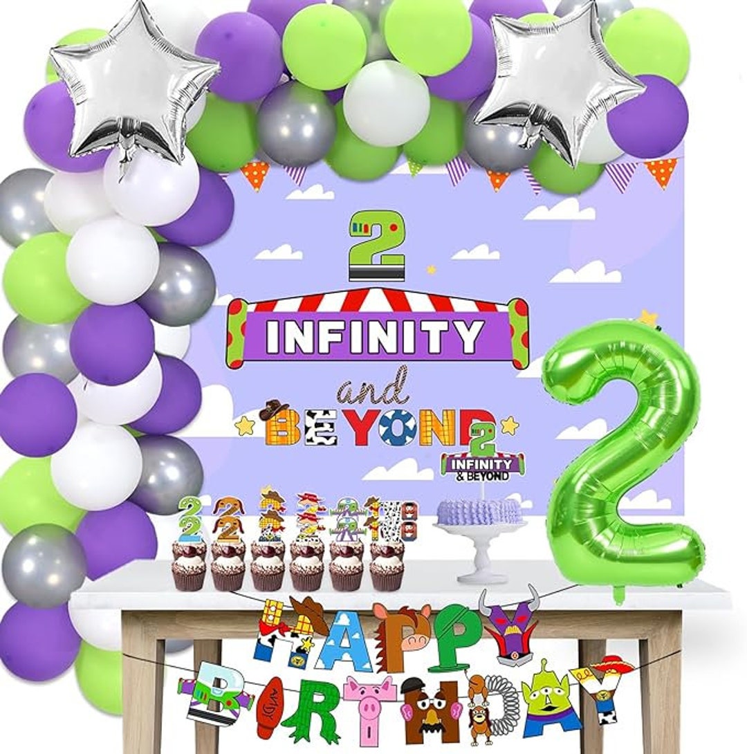 Two Infinity and Beyond Birthday Decorations Two Infinity and Beyond ...