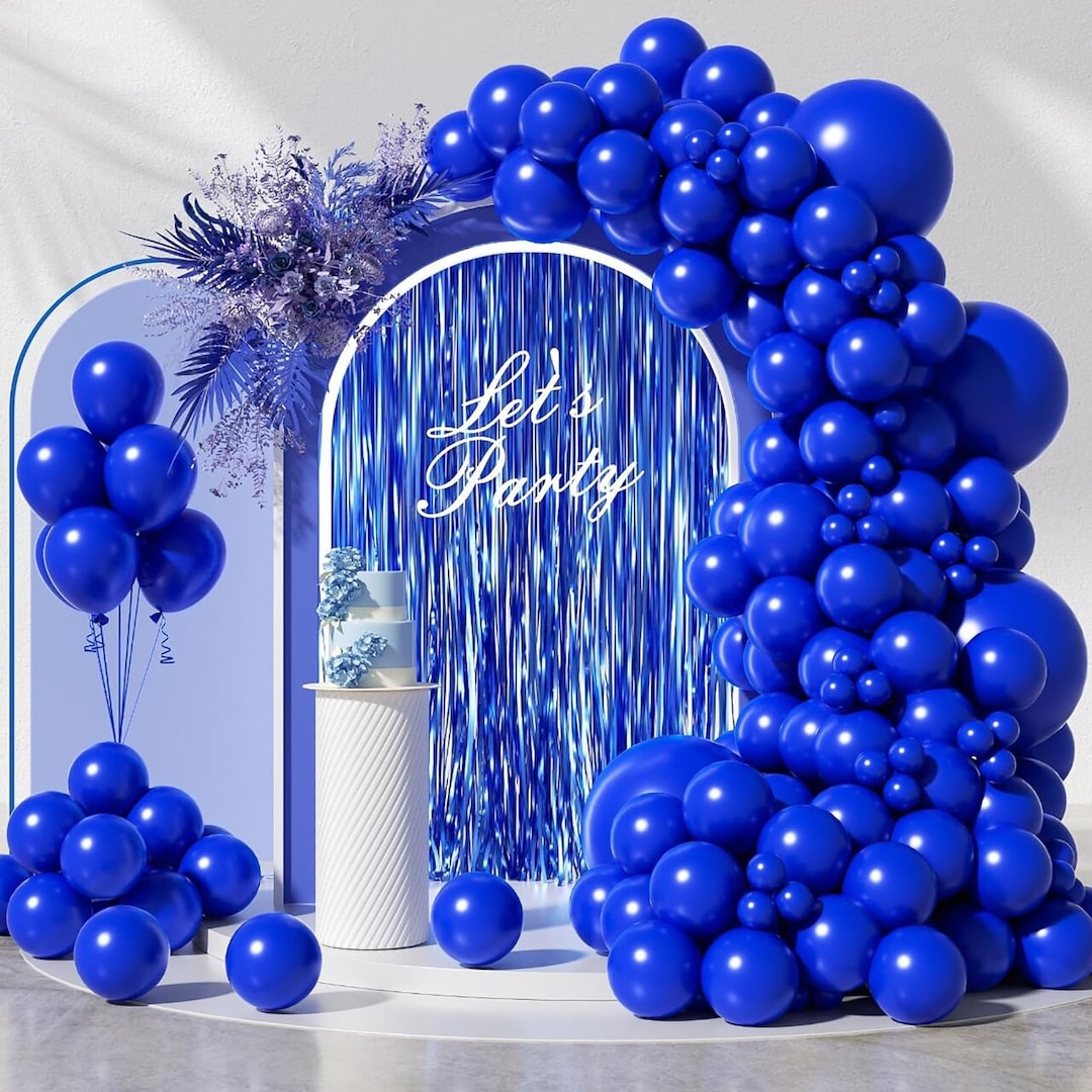 Regal Royal Blue Balloon Garland Arch Kit 130pcs in Various - Etsy