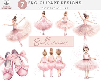 Ballerina Clipart Set. Ballet Dancers boys and Girls With - Etsy Israel