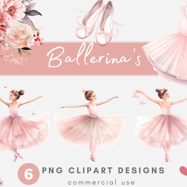 Ballet Clipart - Etsy