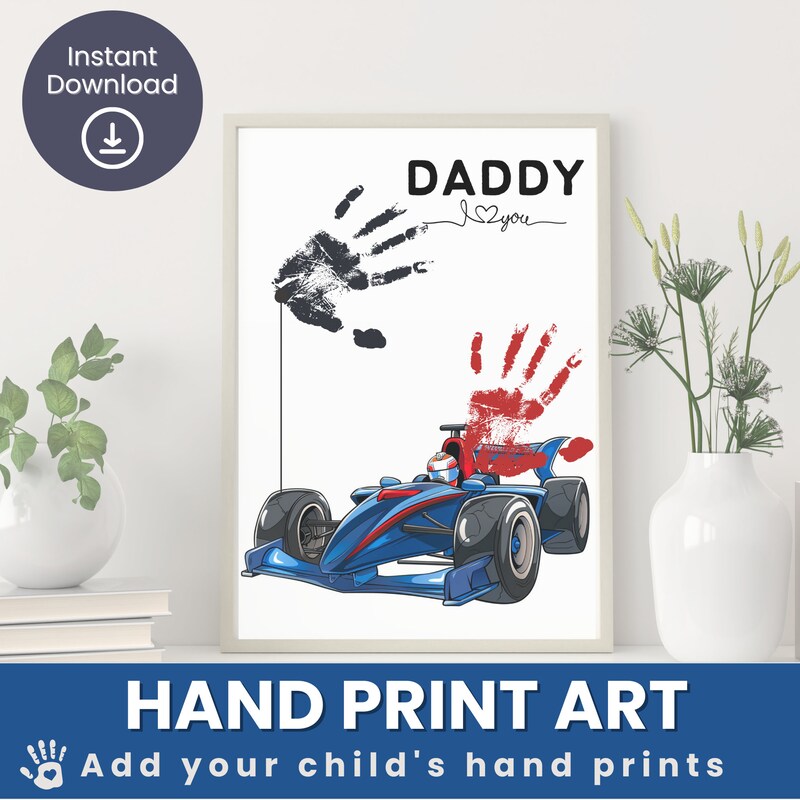 Child Handprint - Etsy