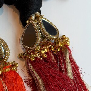 Indian Punjabi Traditional Long Paranda Parandi Red, Orange, Magenta ...