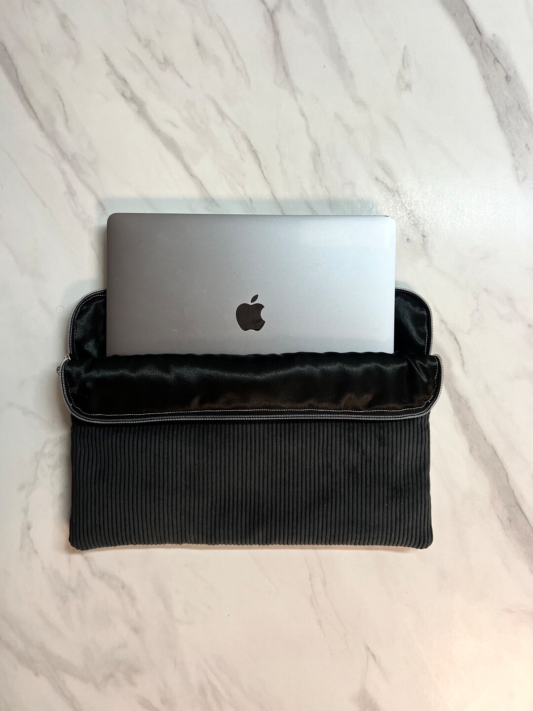 Black Corduroy Computer Sleeve - Etsy