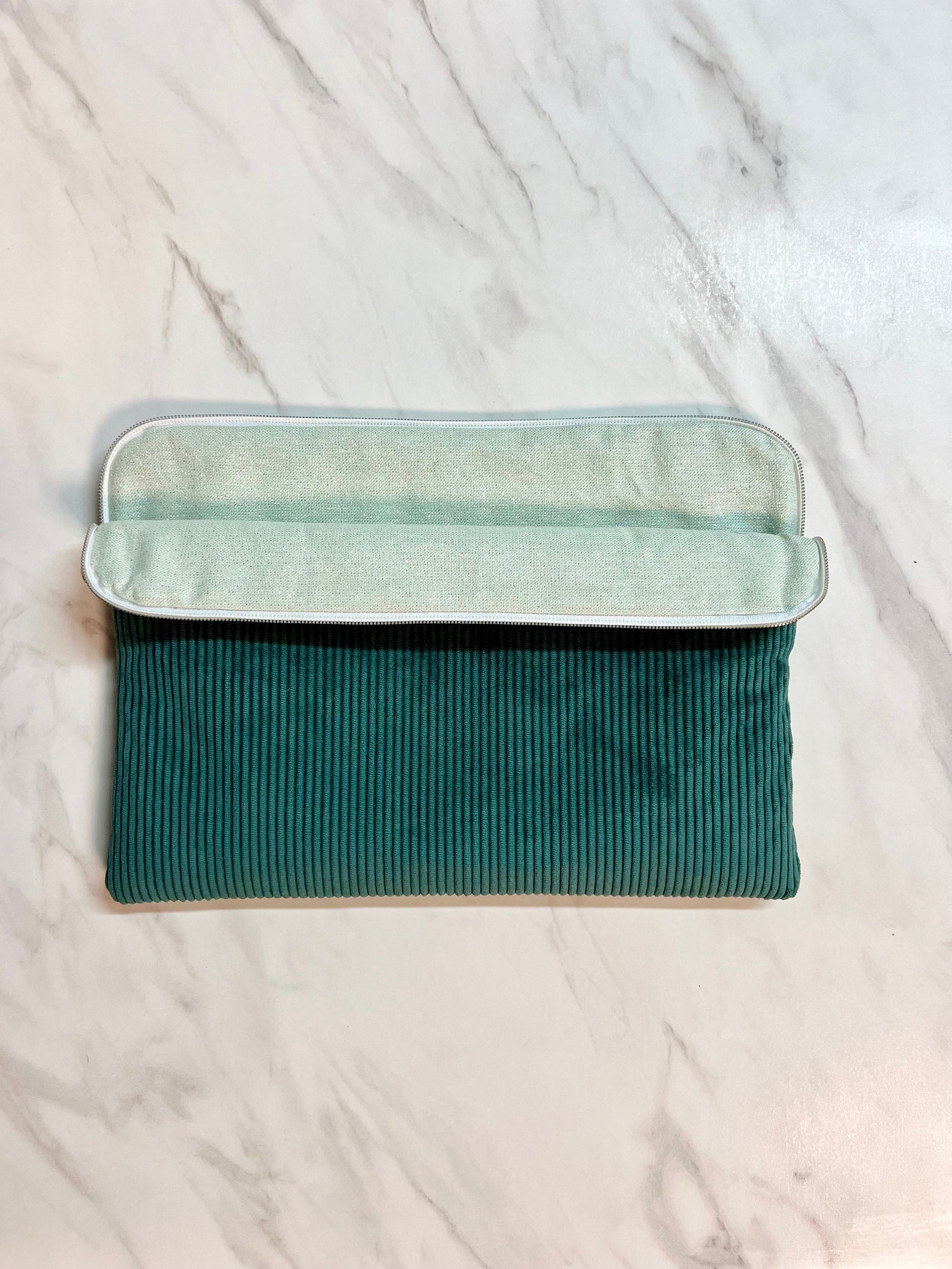Fir Green Corduroy Computer Sleeve - Etsy
