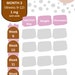 Wegovy Journey 7- Editable Tracking Color Coordinates With Your ...