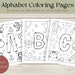 ABC Coloring Pages: 26 Alphabet Doodles (printable PDF) - Etsy