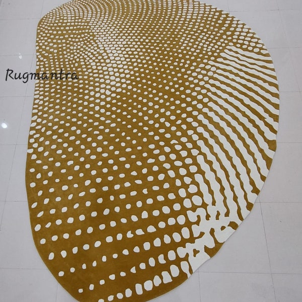 Abstract Shaped Rug - Etsy