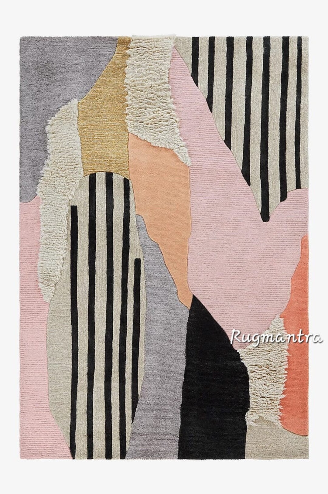 Minimalist Modern Abstract Canvas Painting Colorful Designer ...