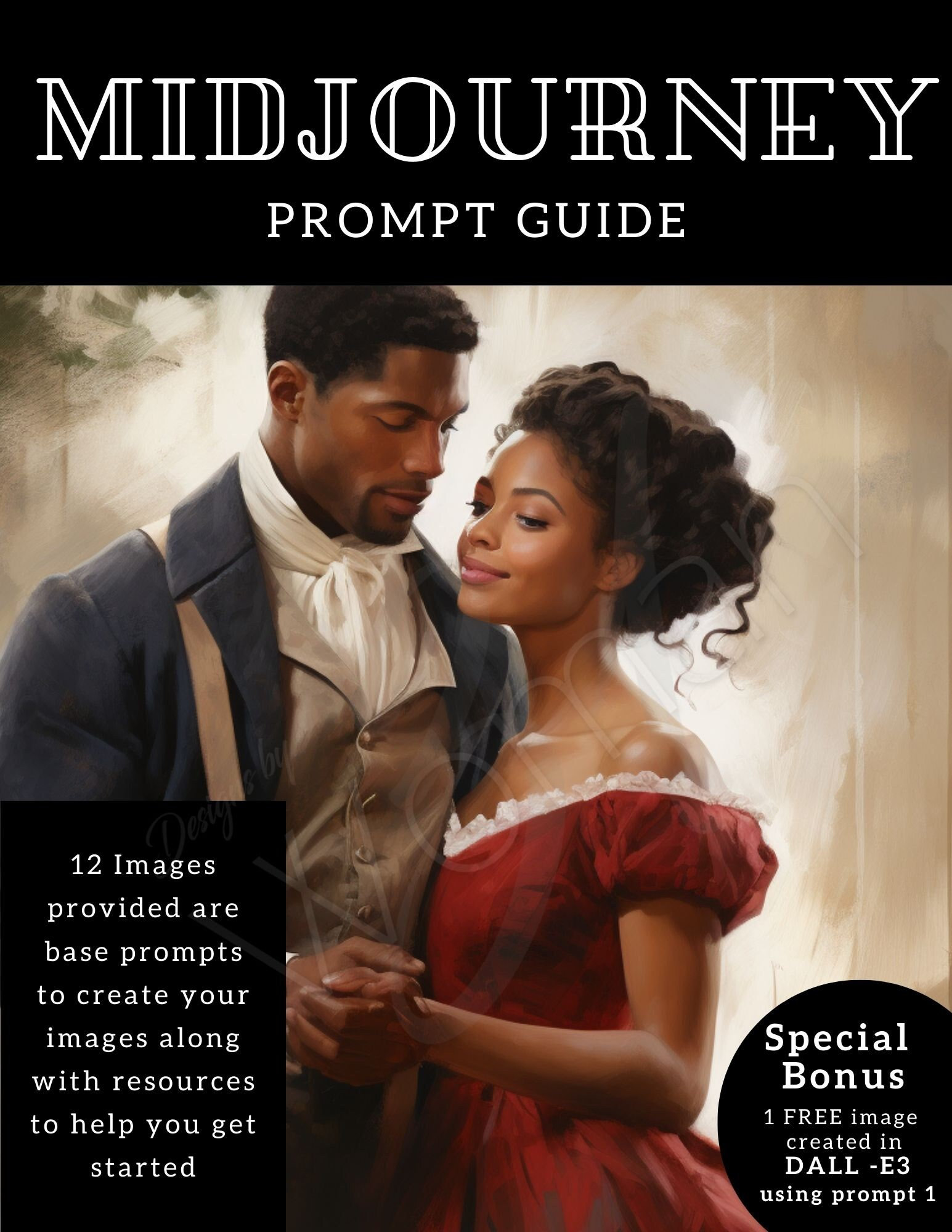 Midjourney Ai Art Prompt Guide 12 Sample Prompts Customizable Prompts - Etsy