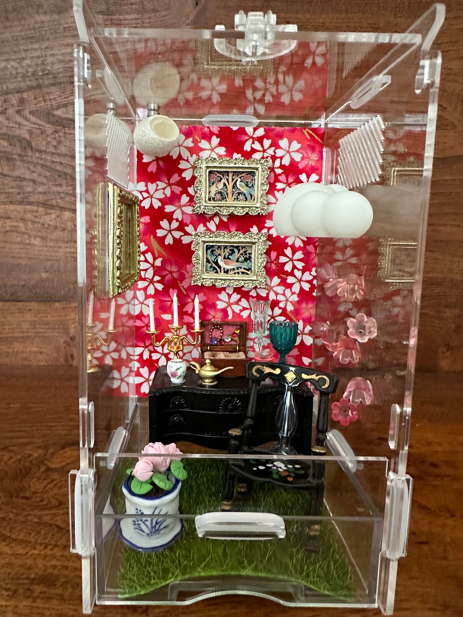 Picture Perfect Jumping Spider Enclosure Habitat,4x4x8, Jumping Spider ...