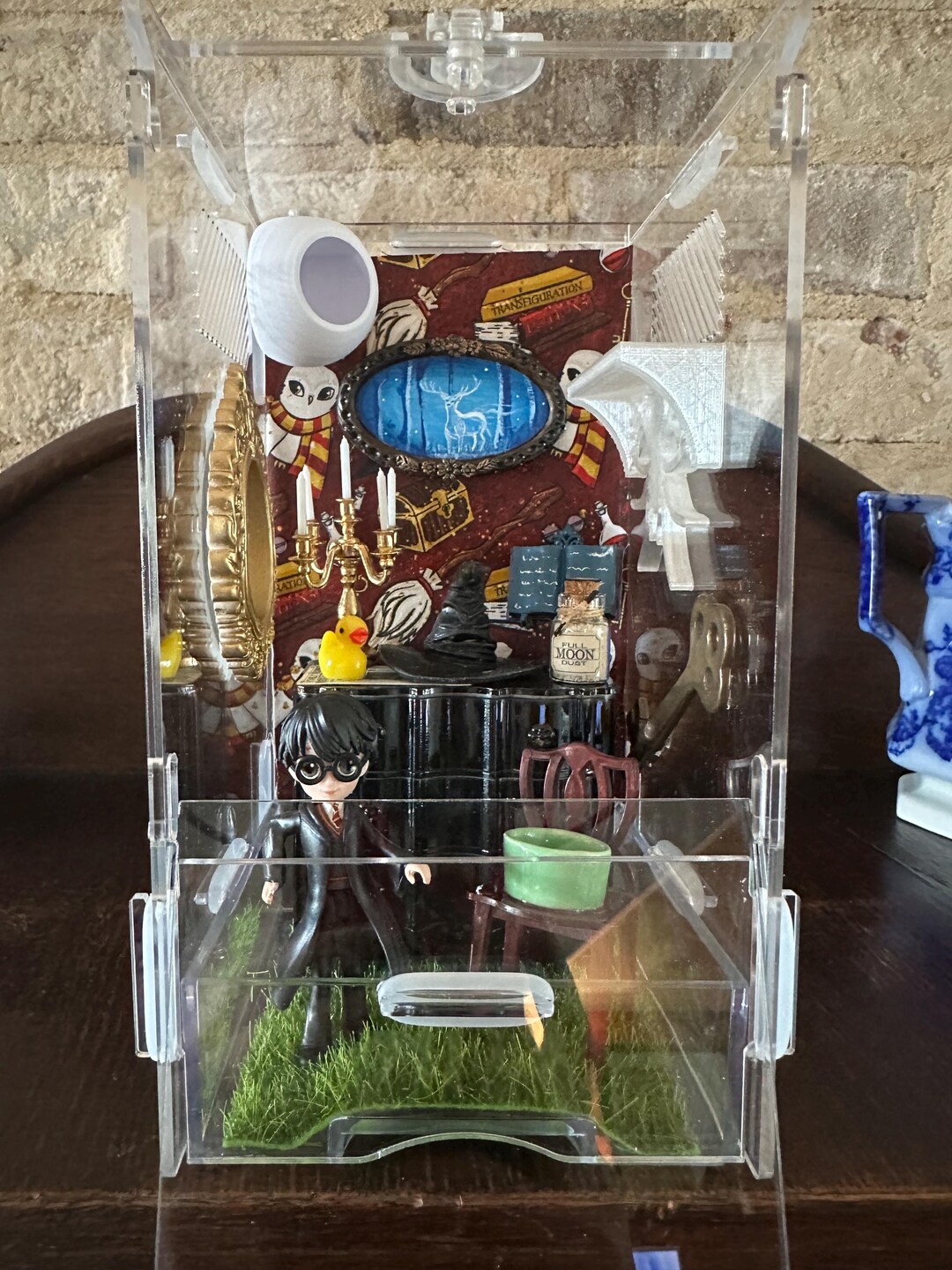 Harry Potter Sorting Hat Jumping Spider Enclosure: 4x4x8 Habitat With ...
