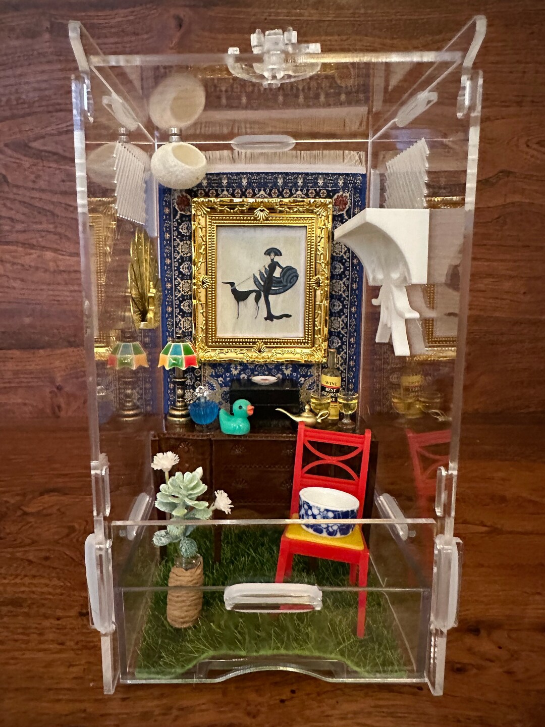 Spooder Posh Jumping Spider Enclosure Habitat,4x4x8, Jumping Spider ...