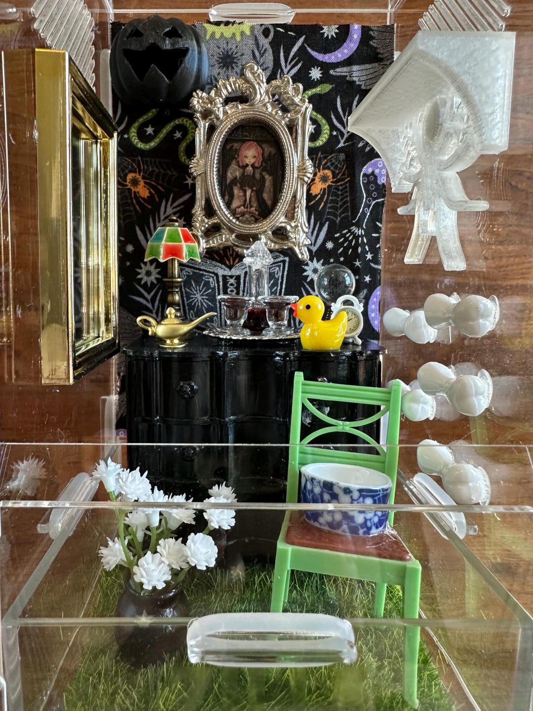 Pretty Spooky Jumping Spider Enclosure Habitat: 4x4x8 Acrylic Home - Etsy