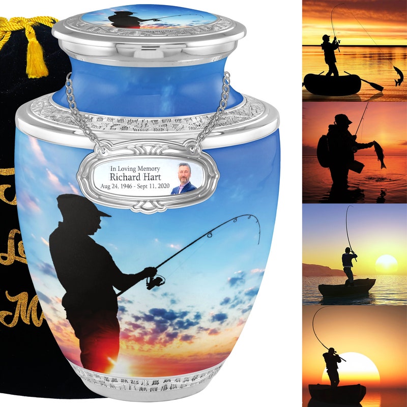 Fishing Urns for Humans - Etsy