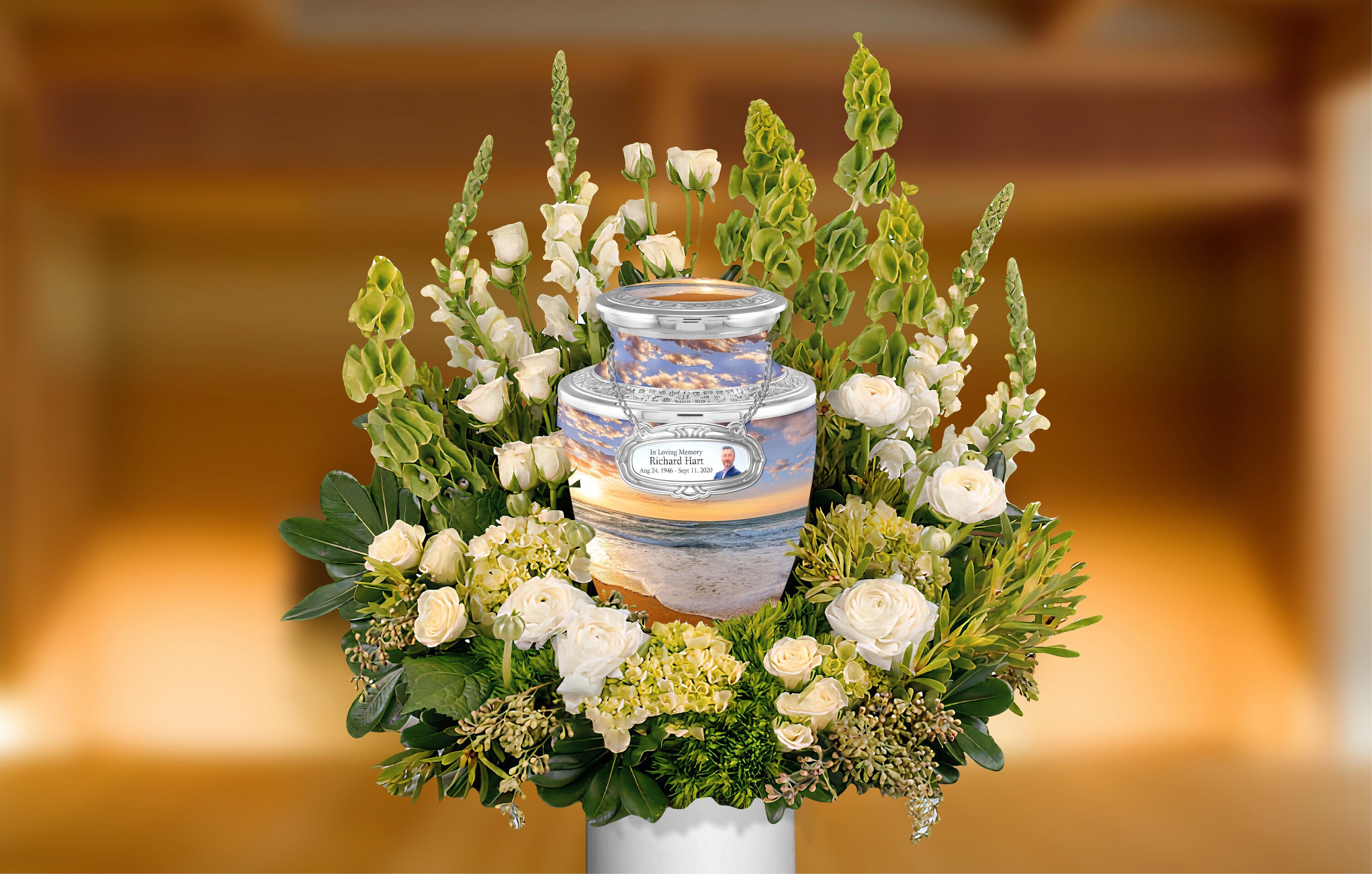 Personalized Beach Urns for Human Ashes, Urns for Human Ashes Full Size ...