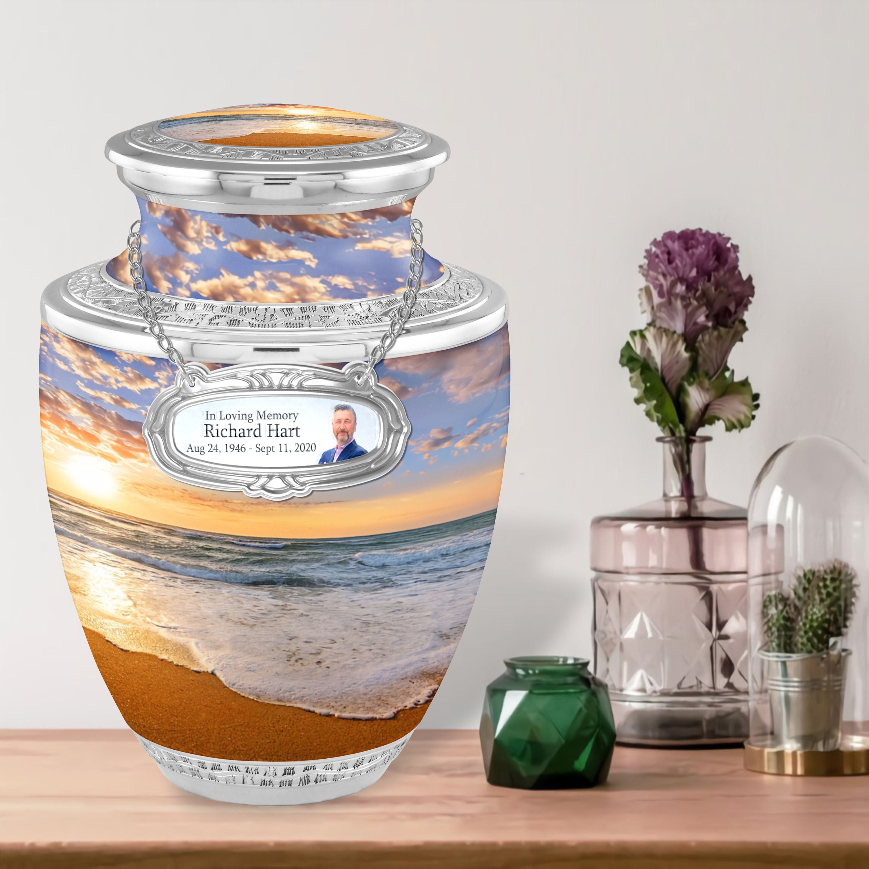 Personalized Beach Urns for Human Ashes, Urns for Human Ashes Full Size ...