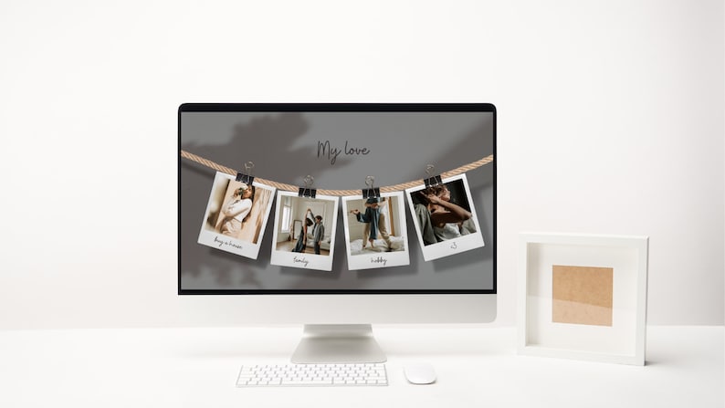 Custom Couple Desktop Wallaper - Computer/pc/macbook/laptop/windows ...