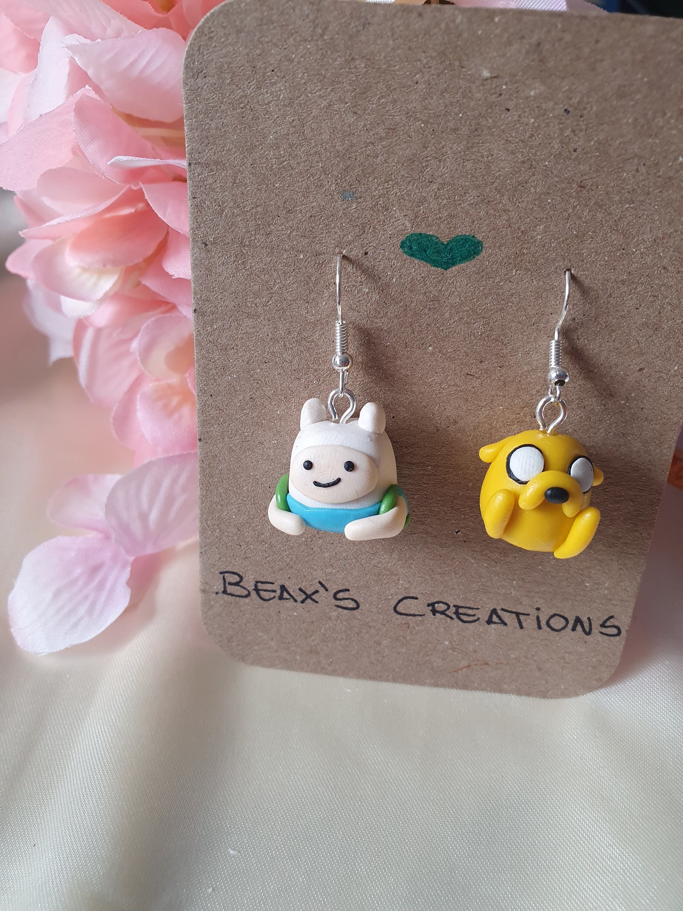Polymer Clay Charms Adventure Time