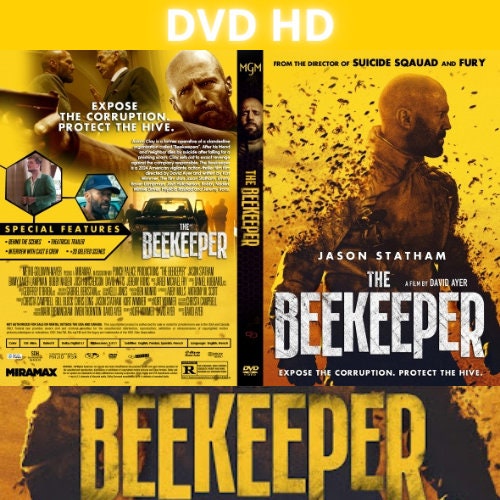 The BEEKEEPER Jason Statham DVD HD, Vo/vf - Etsy UK