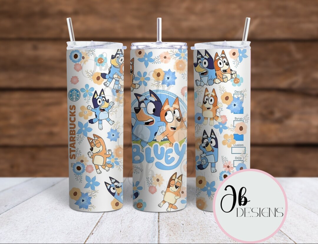 Bluey and Friends Sublimation Tumbler Wraps 20oz and 30oz - Etsy UK