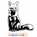 Simple Fox SVG and Fox PNG, Fox Silhouette, Fox Clipart, Fox Logo ...