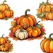 Pumpkin Clipart, Autumn Clipart, Fall Illustrations, Fall Clip Art ...