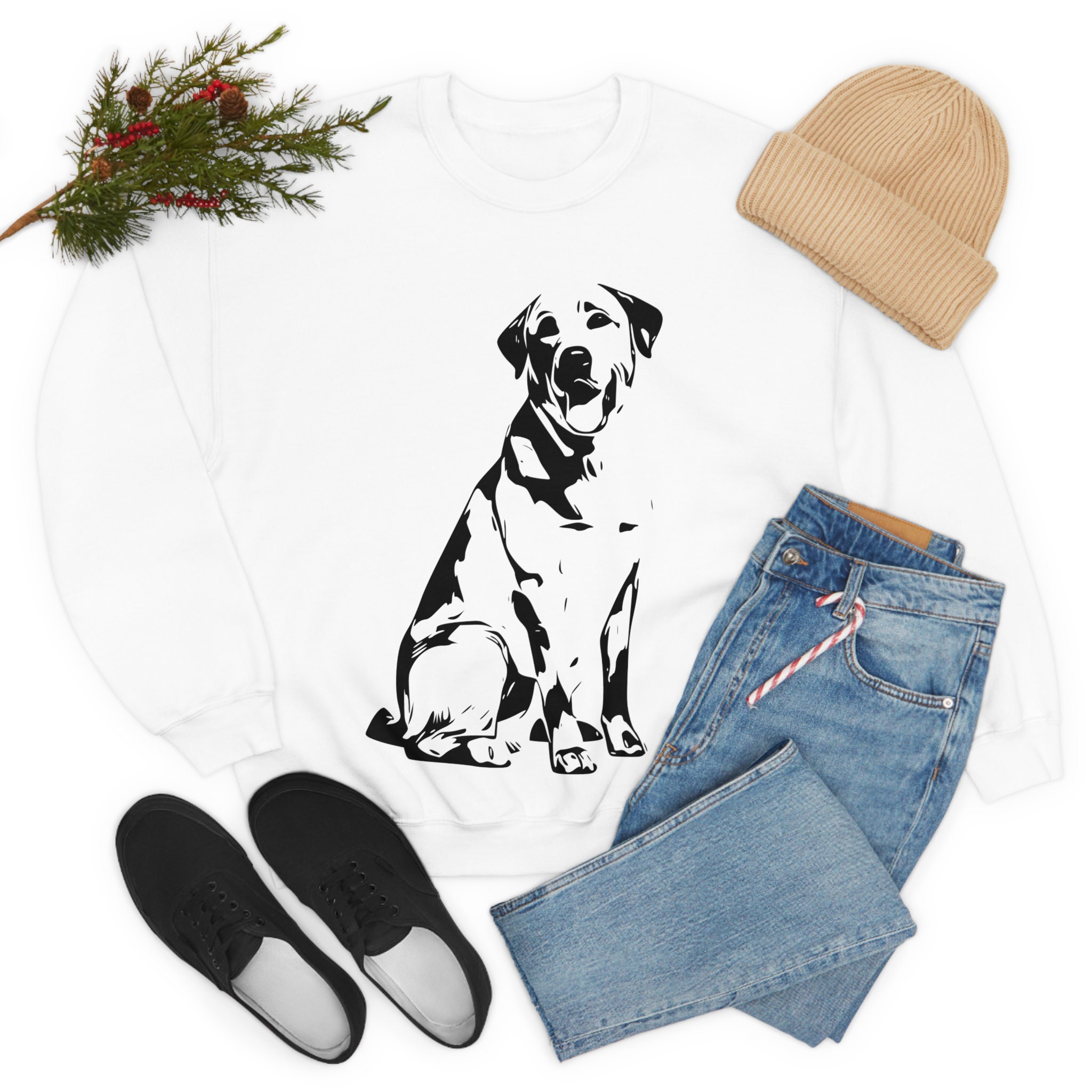 Labrador SVG PNG DXF, Dog Svg, Labrador Clipart, Labrador Silhouette ...