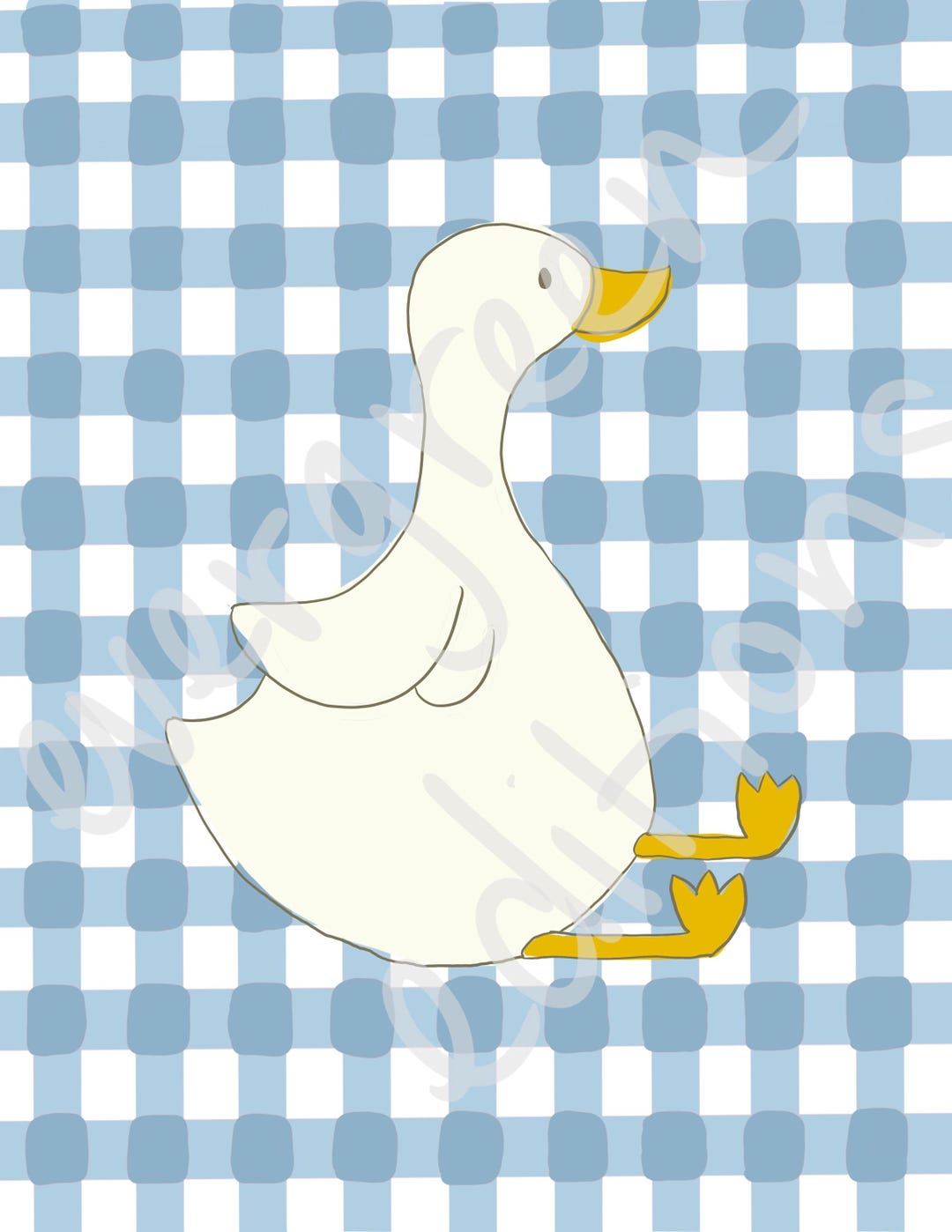 Goose Drawing Digital Download- Instant Printable Artwork - Etsy