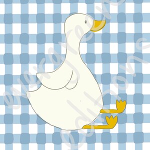 Goose Drawing Digital Download- Instant Printable Artwork - Etsy