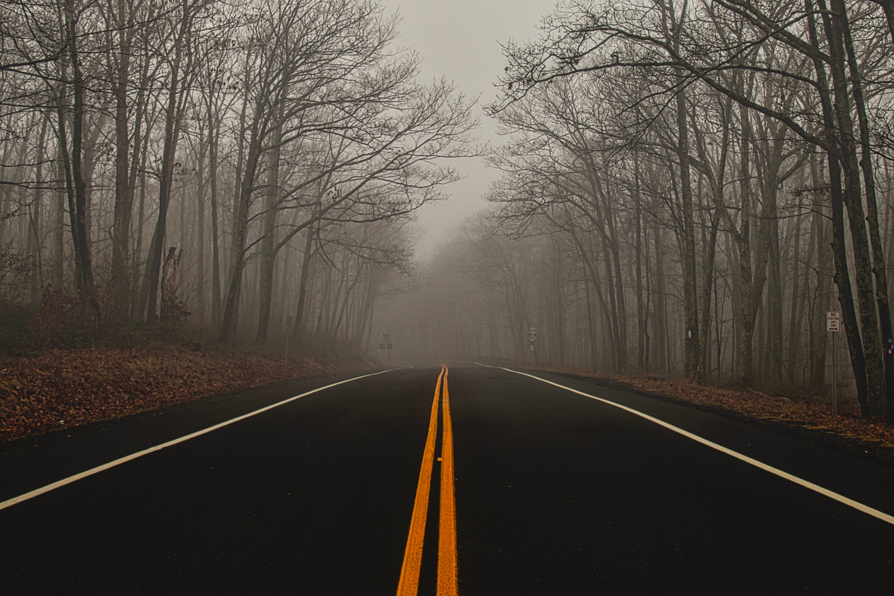 Empty Road Notecards-photo Notecards - Etsy