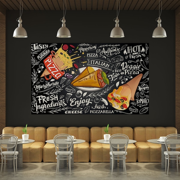 Restaurant Wallpaper - Etsy