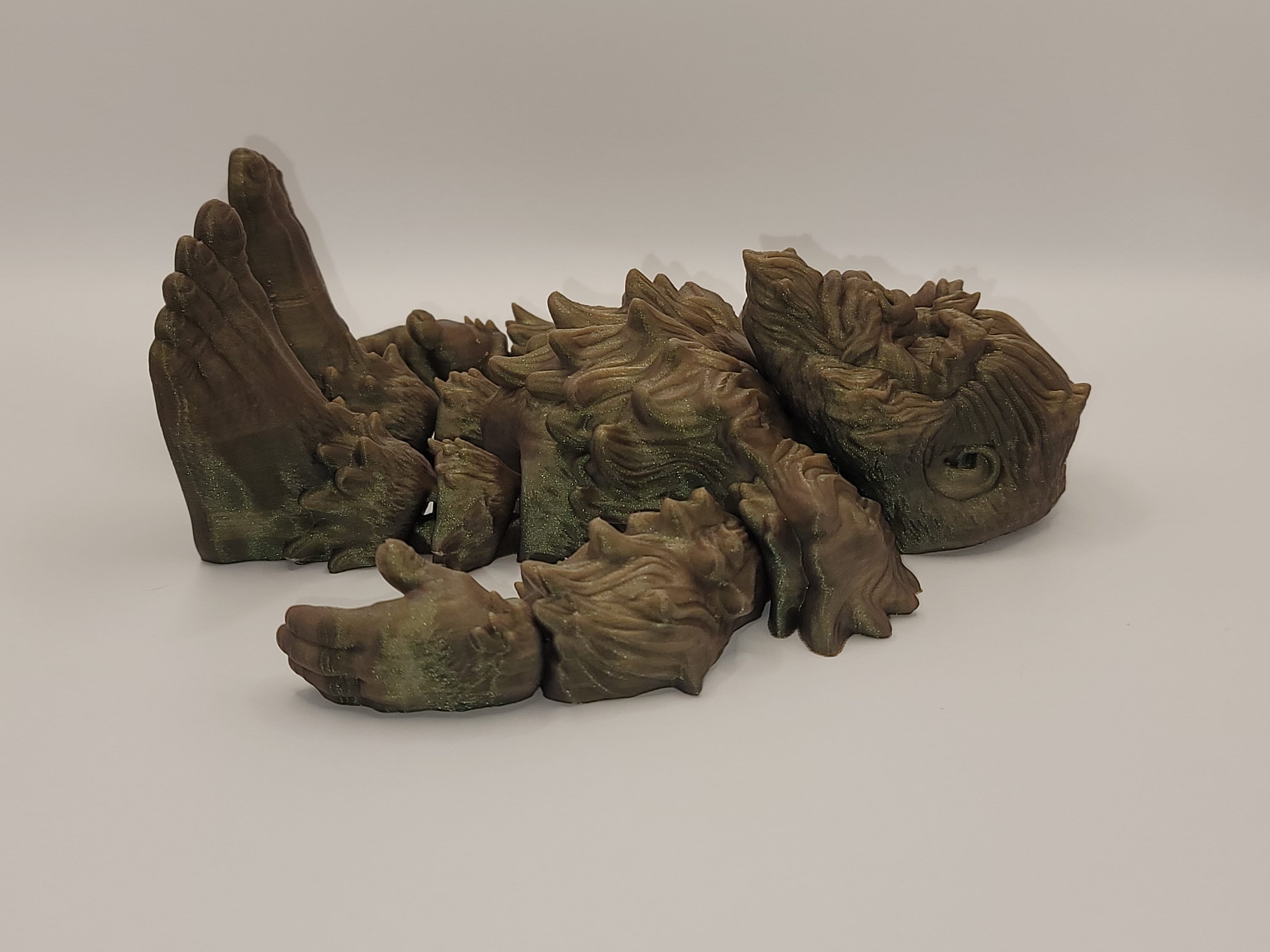 Bigfoot Cryptid Flexi 3D Printed Model - Etsy