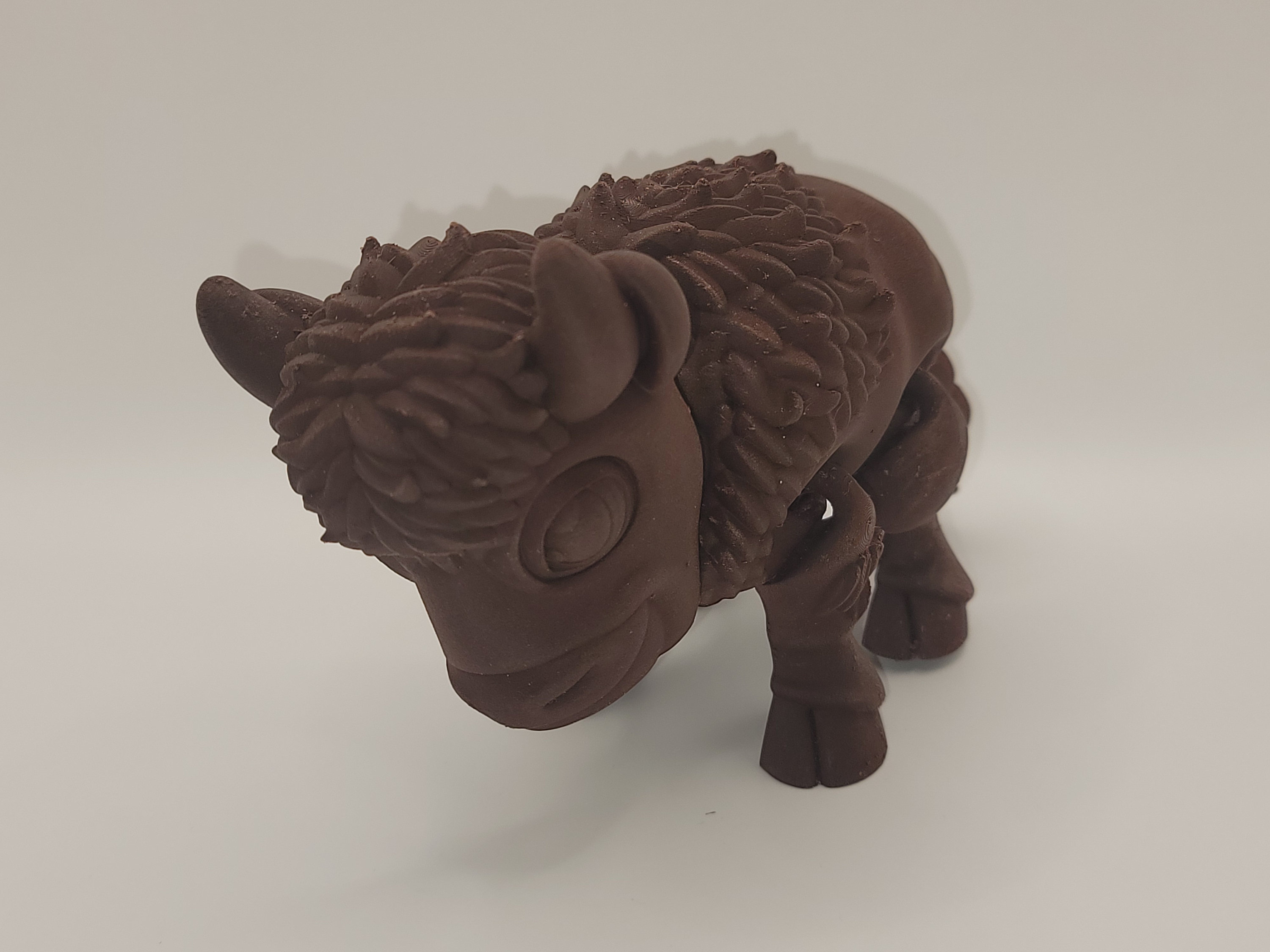Bison Flexi 3D Printed Model - Etsy