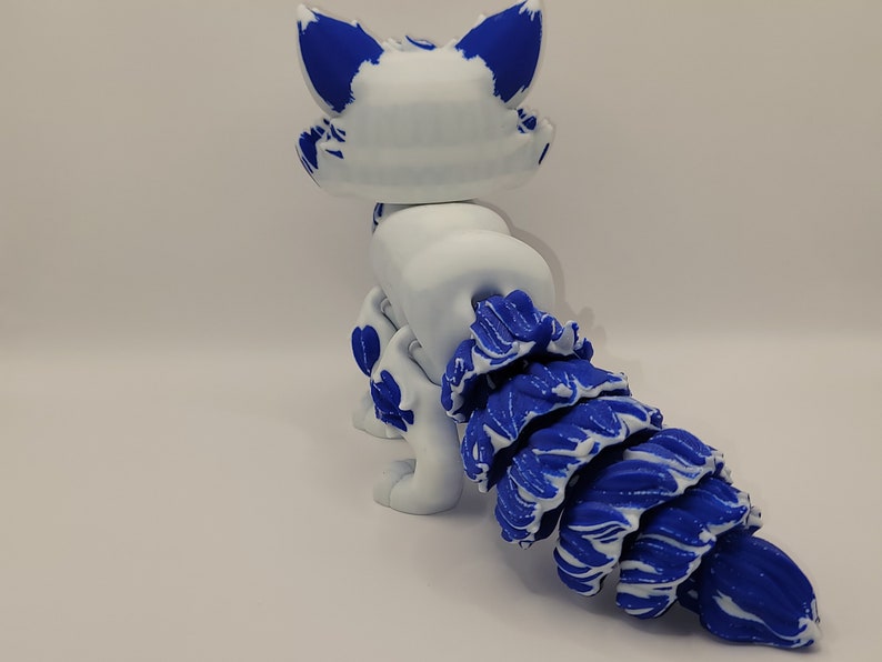 Artic Fox Flexi 3D Printed Model - Etsy