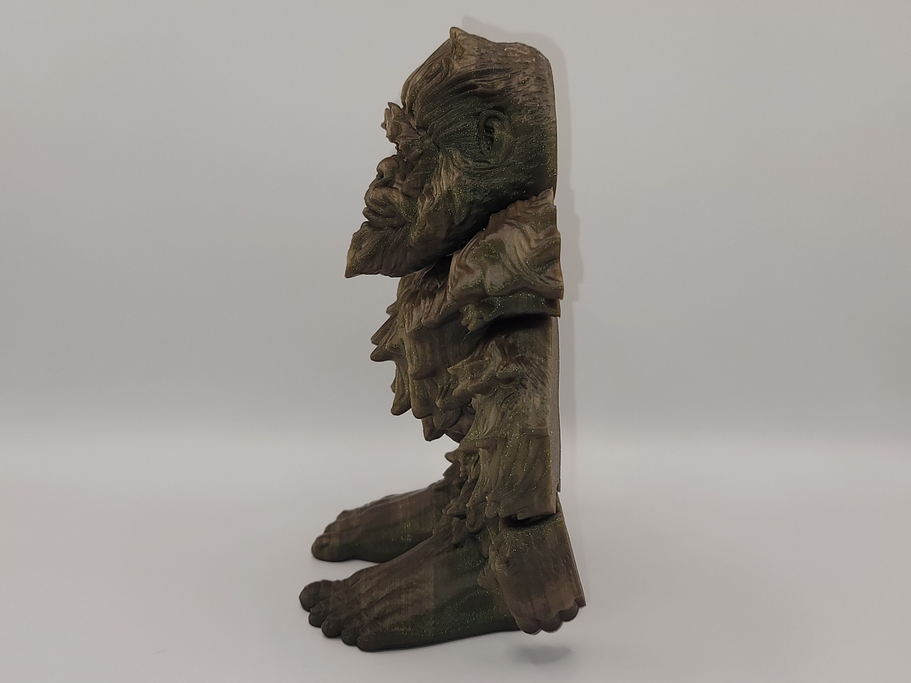 Bigfoot Cryptid Flexi 3D Printed Model - Etsy