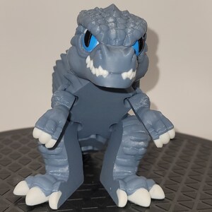 Godzilla Flexi 3D Printed Model - Etsy