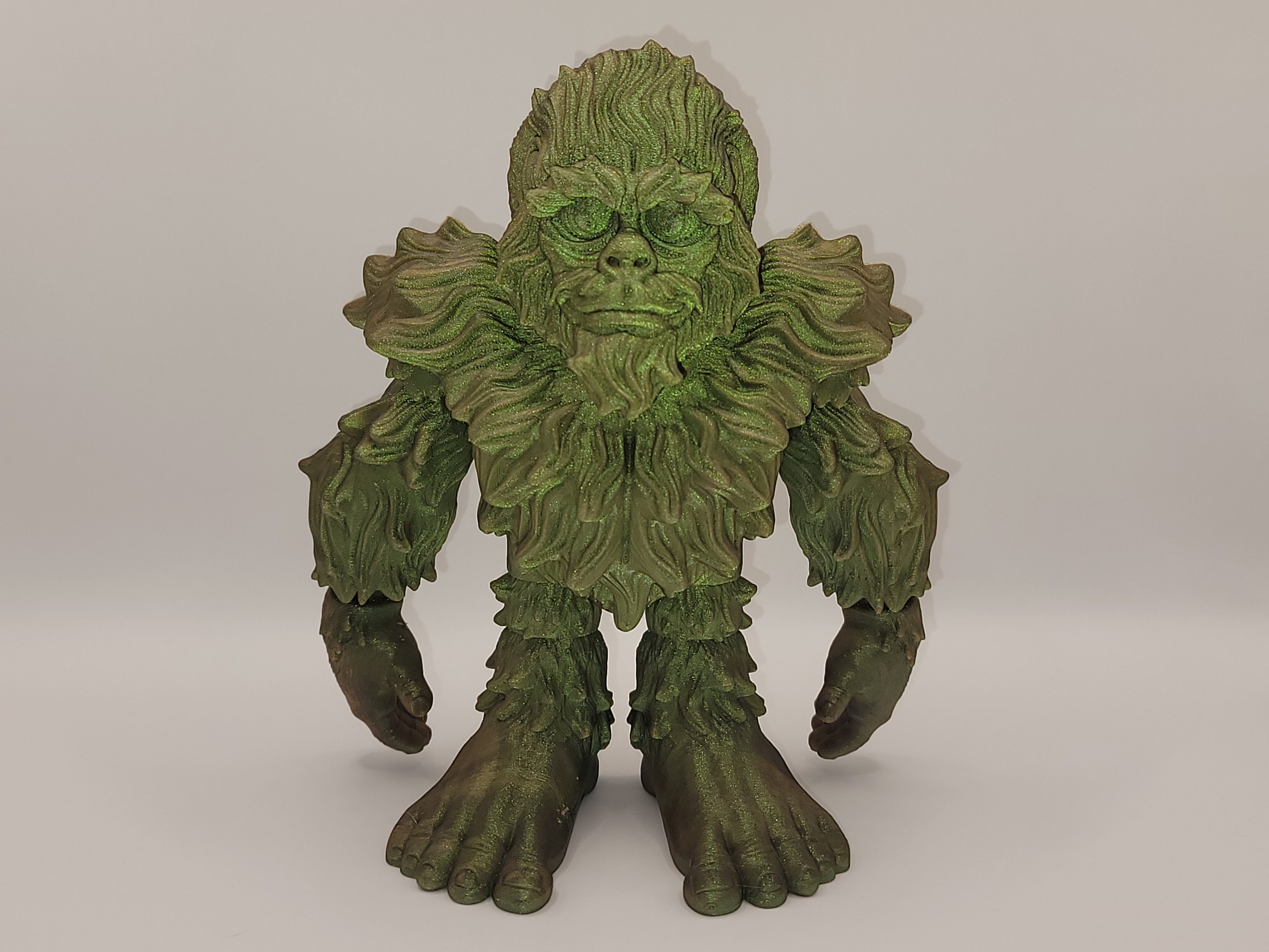 Bigfoot Cryptid Flexi 3D Printed Model - Etsy