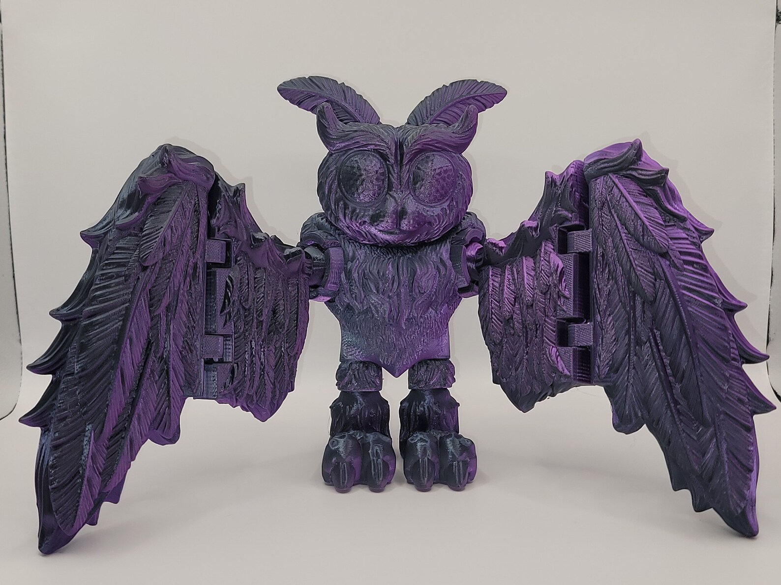 Mothman Cryptid Flexi 3D Printed Model - Etsy