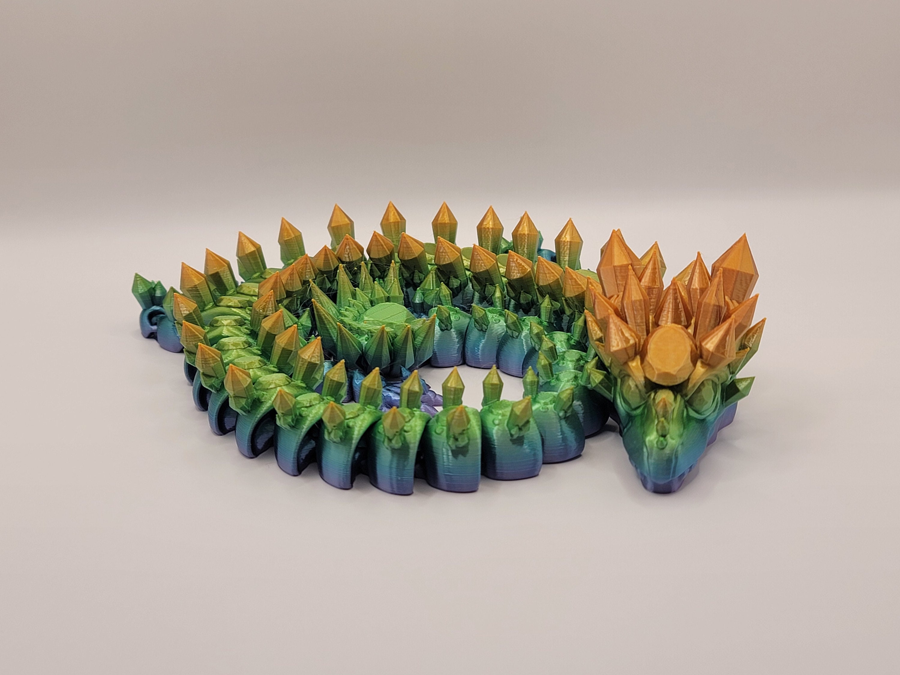 Dimond Dragon Flexi 3D Printed Model - Etsy